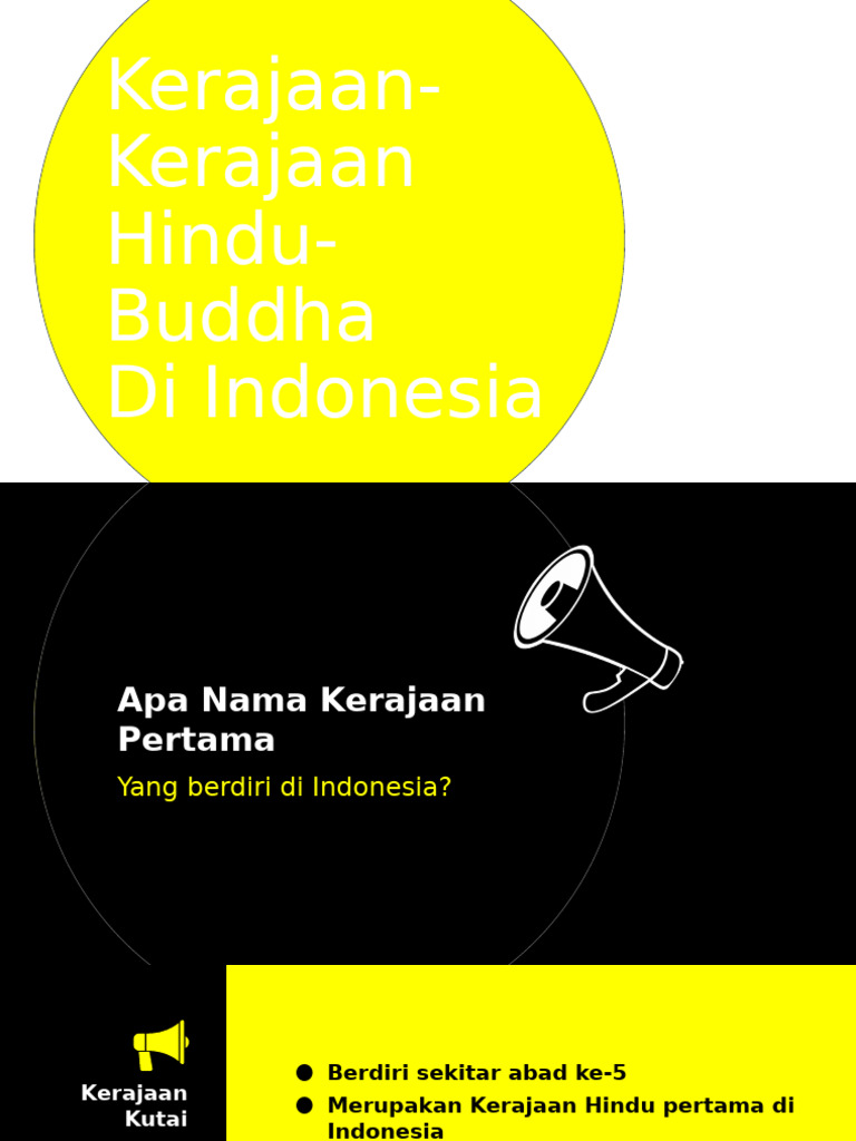 Kerajaan-Kerajaan Hindu Budha | PDF