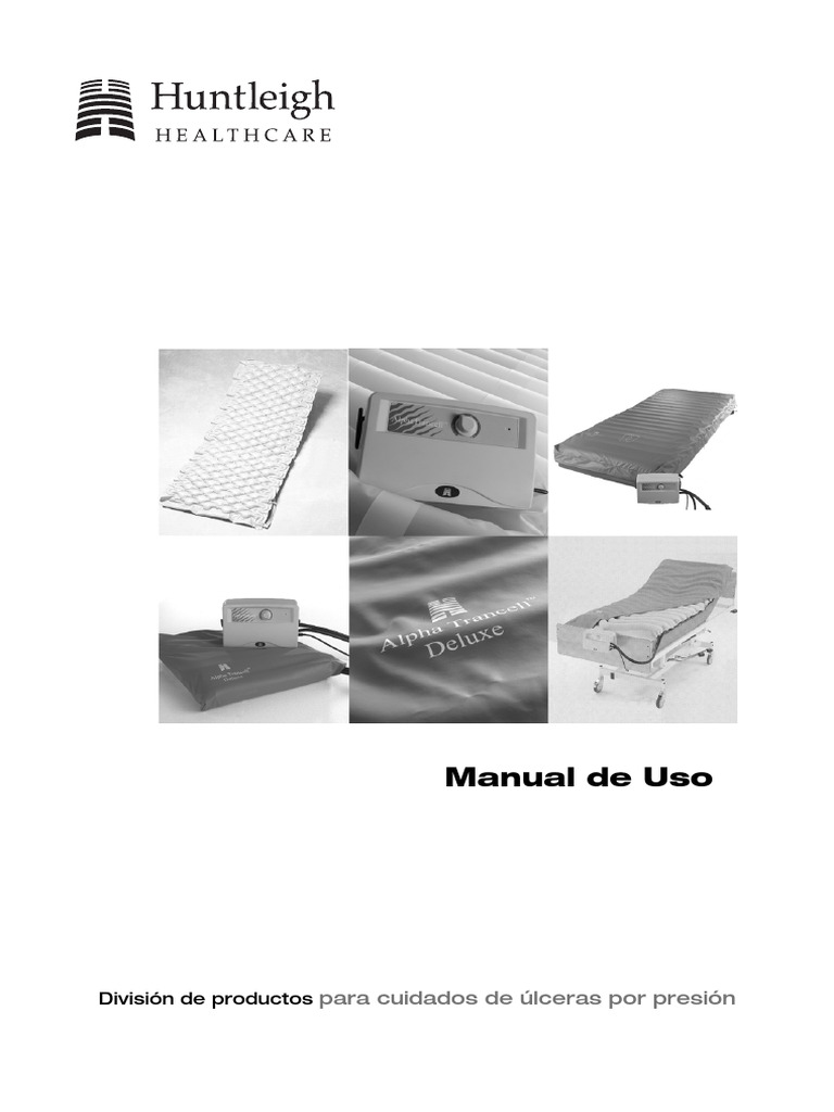 Manual de Uso: Alpha Trancell para Úlceras | PDF | Colchón | Agua
