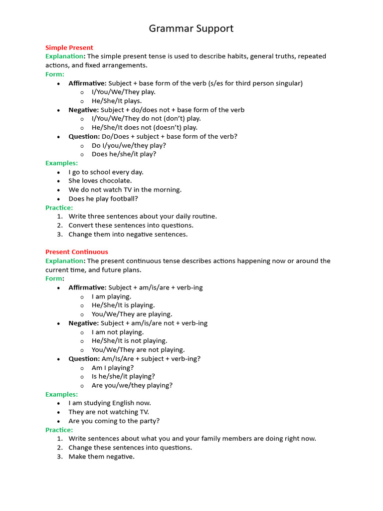 Grammar Lessons | PDF | Adverb | Semantics