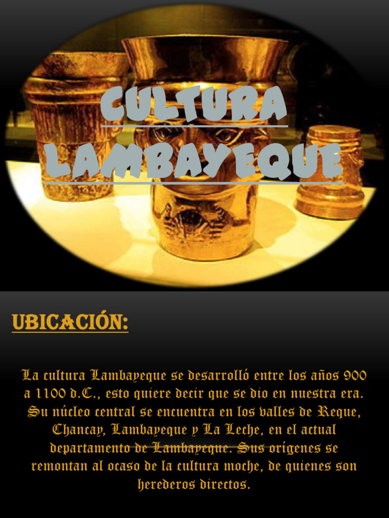 4 Cultura Lambayeque | PDF