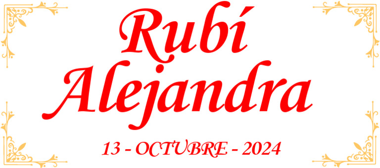 Rubi Alejandra | PDF