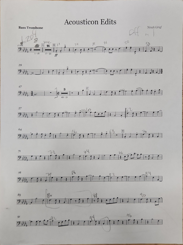 Bass Bone Acousticon Edits | PDF