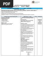 Grade 4 English Lesson Plan Term 2 | PDF | Lesson Plan | Subject (Grammar)