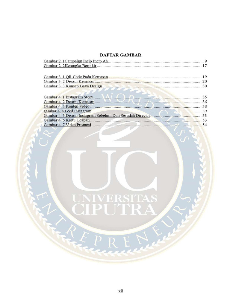 Daftar Gambar (List of Figure) | PDF