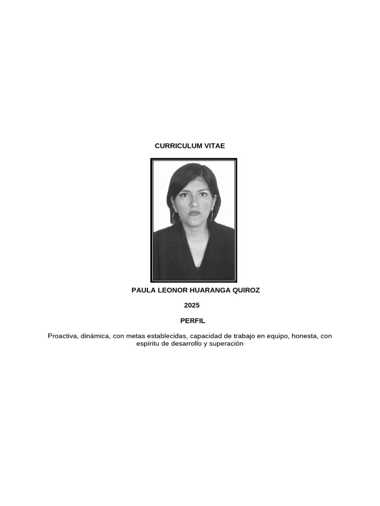 Curriculum Actualizado Paula | PDF | Propiedad | Cooperativa