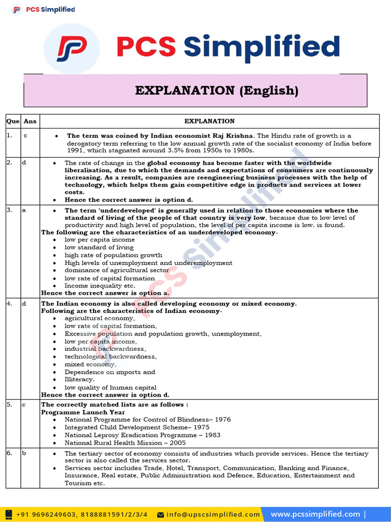 English Solution-Economy | PDF | Reserve Bank Of India | Repurchase ...