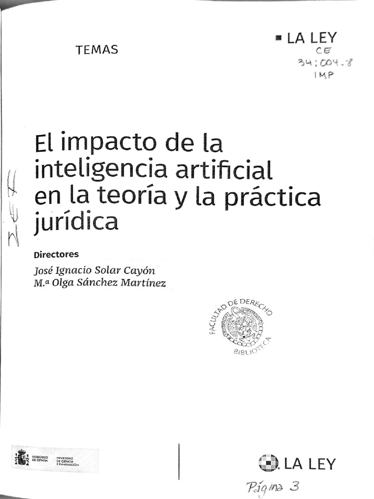 El Impacto de La Inteligencia Artificial en La Teoría y La Práctica ...