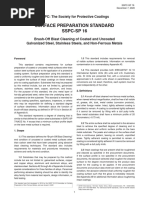 SSPC-SP 17: Abrasive Blast Cleaning Standard | PDF