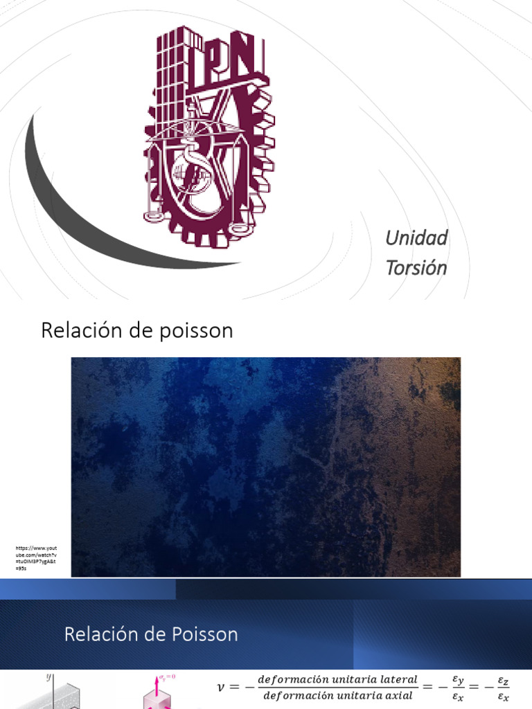 Torsión y Relación de Poisson en Materiales | PDF | Rigidez | Eje