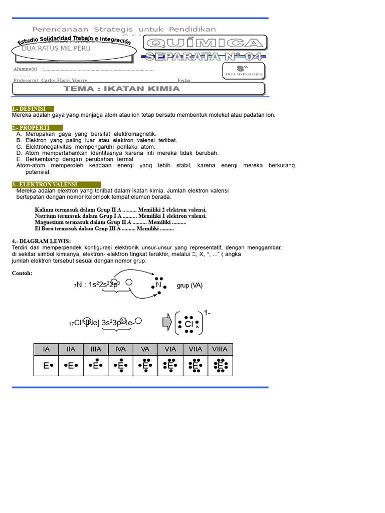 SEPARATA QUIM 04 | PDF