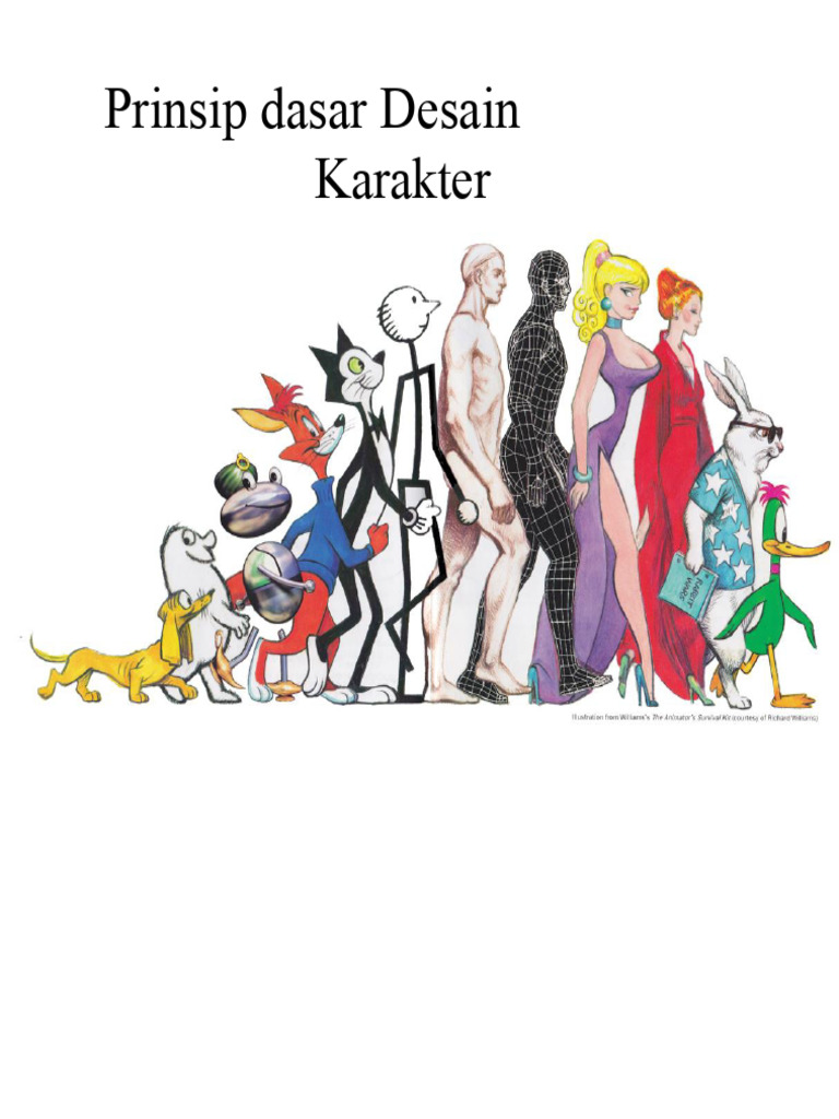 Prinsip Desain Karakter yang Efektif | PDF