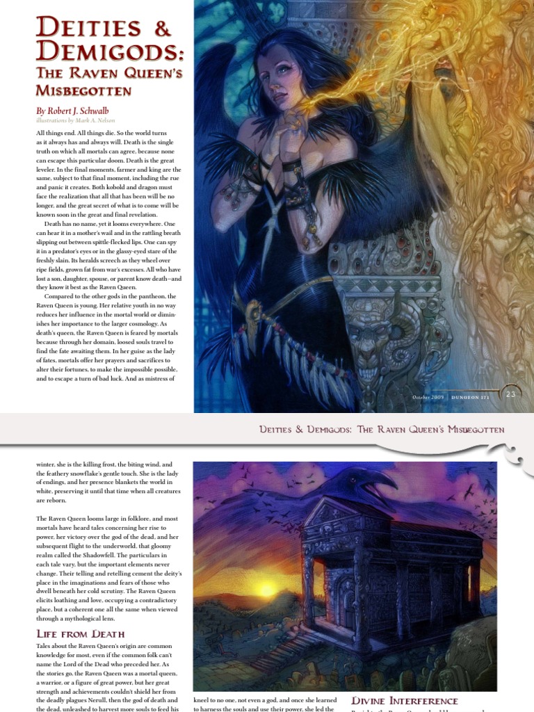 171 DD Raven Queen | PDF | Religion And Belief