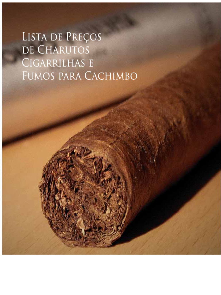 Cigar Catalog and Ordering Details | PDF | Cigar | Tobacco