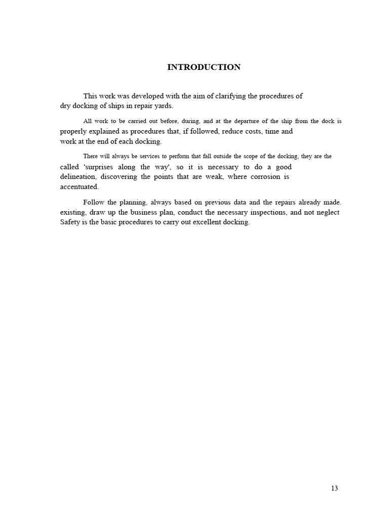 Ship Docking Procedures in A Shipyard | PDF | Ships | Heat Exchanger