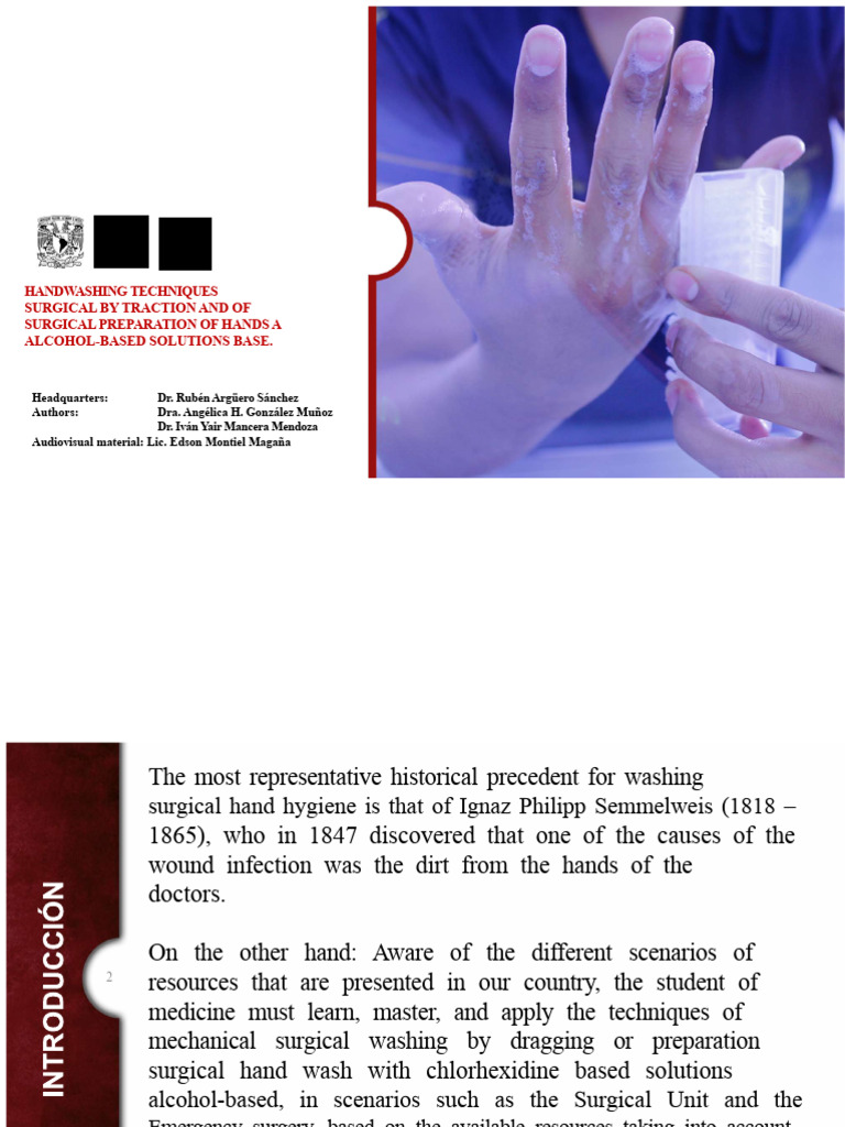 2.-Surgical Wash by Drag and Surgical Hand Preparation-F | PDF | Hand ...