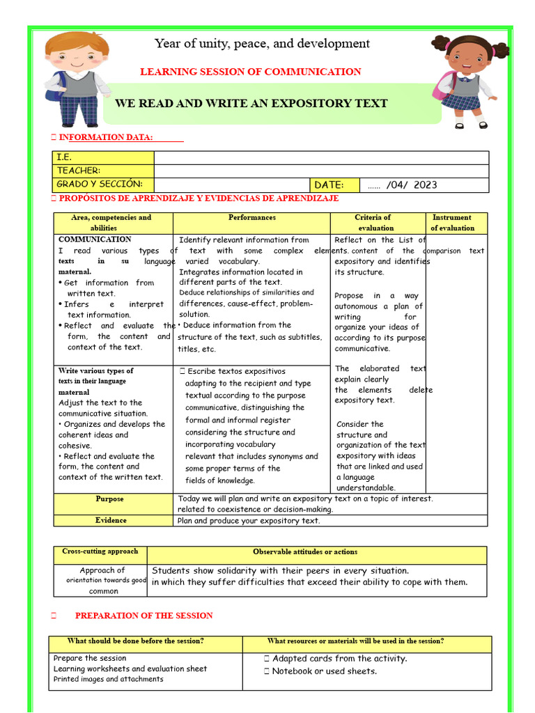 Ses-Friday-Common-We Read and Write Expository Texts | PDF ...