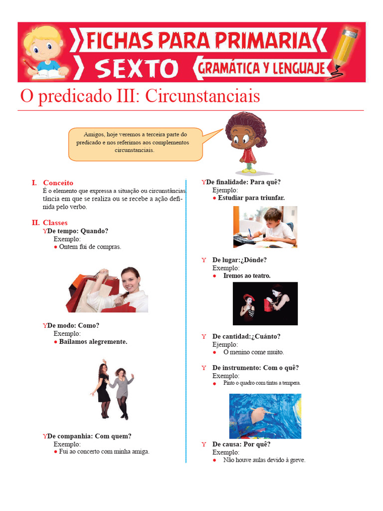Complementos Circunstanciais no Predicado | PDF | Famílias linguísticas