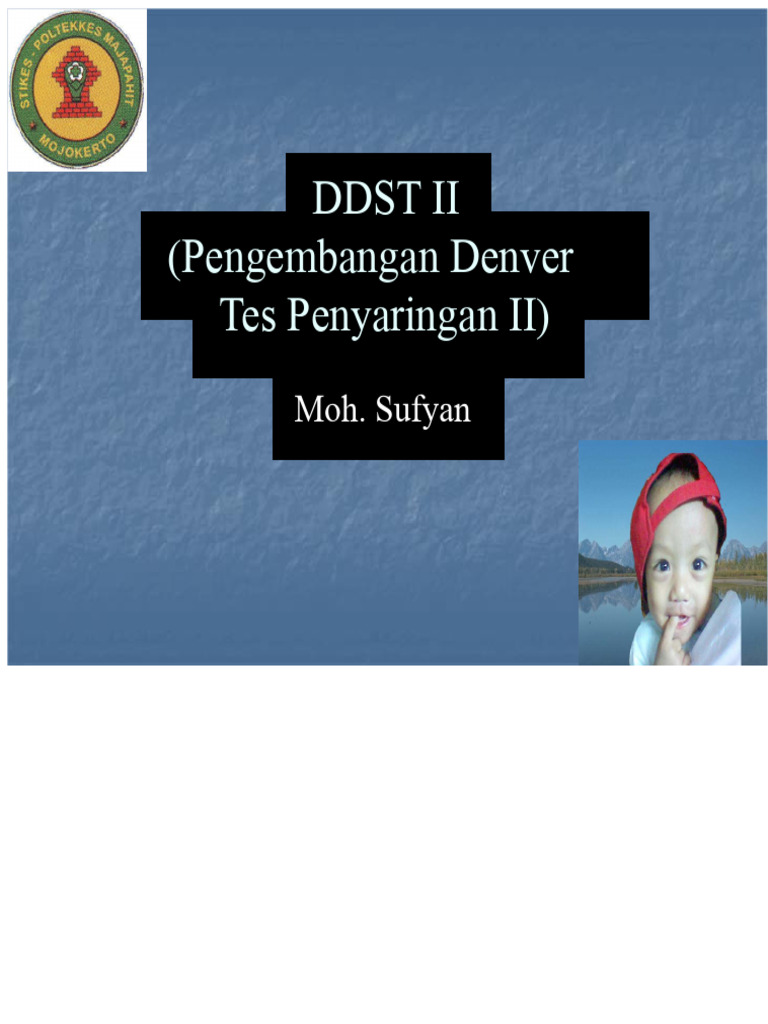 DDST 2 | PDF