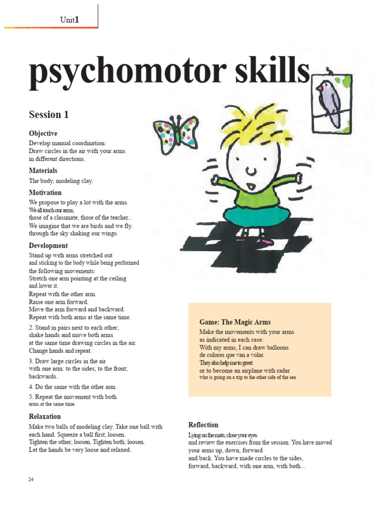 Initial Psychomotor Sessions | PDF | Hand | Chair