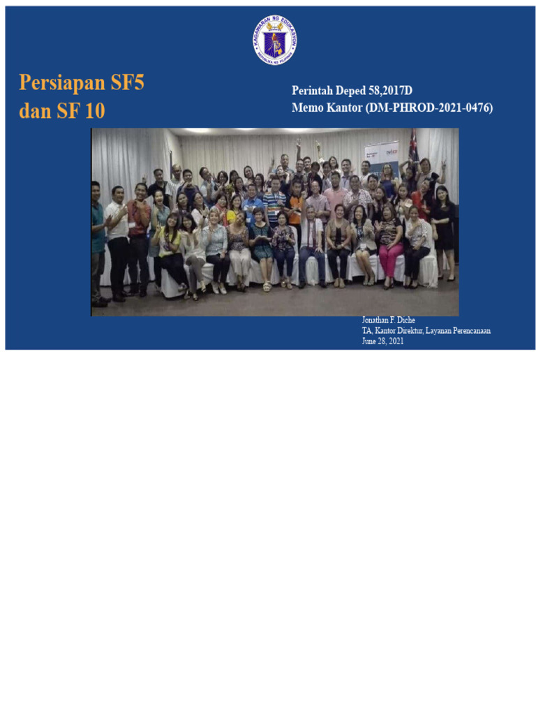 Panduan SF5 dan SF10 untuk Sekolah | PDF