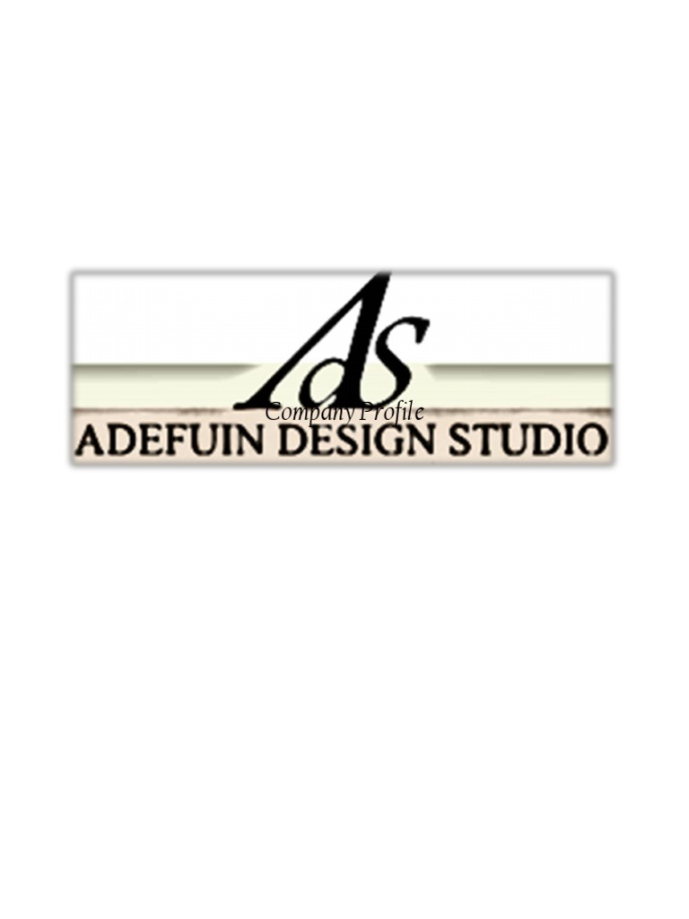 Adefuin Design Studio Company Profile | PDF