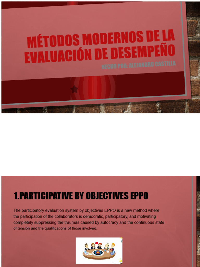 Modern Methods of Performance Evaluation | PDF | Performance Appraisal ...