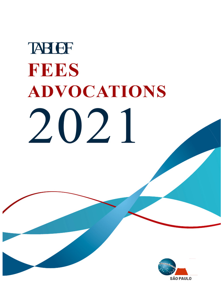 2021 Lawyer Fee Table and Guidelines | PDF | Attorney's Fee | Lawyer