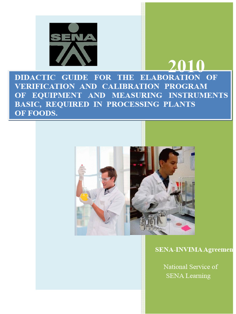 Program For Verification and Calibration of Measuring Equipment and ...