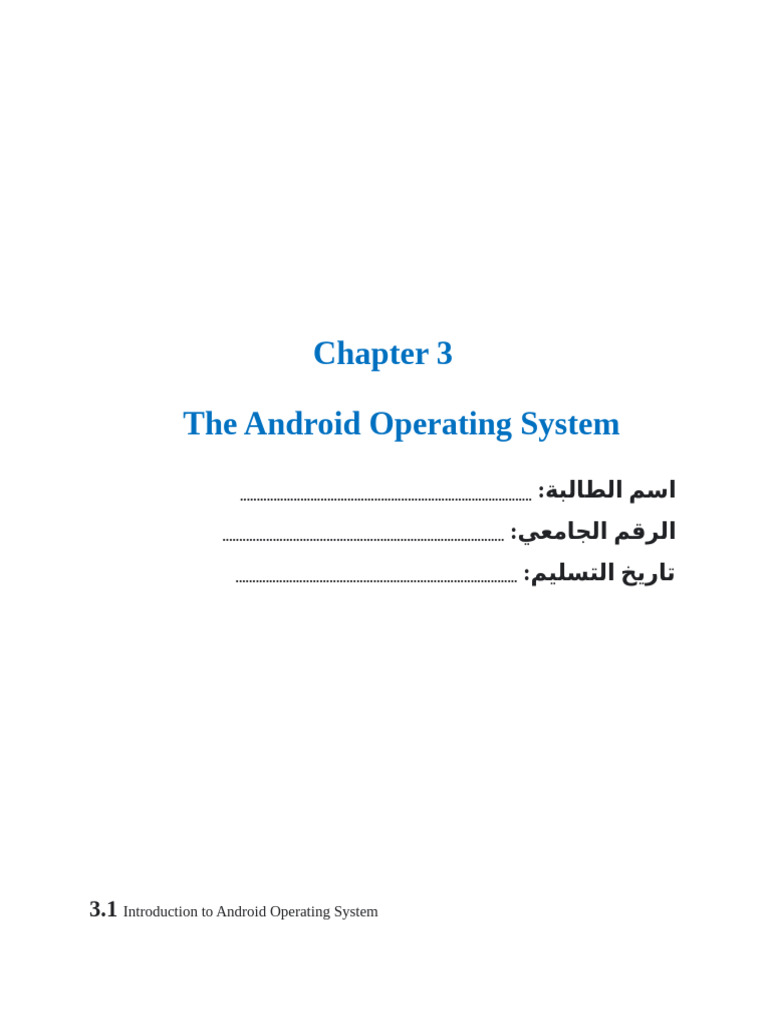Understanding Android OS and Development | PDF | Android (Operating ...