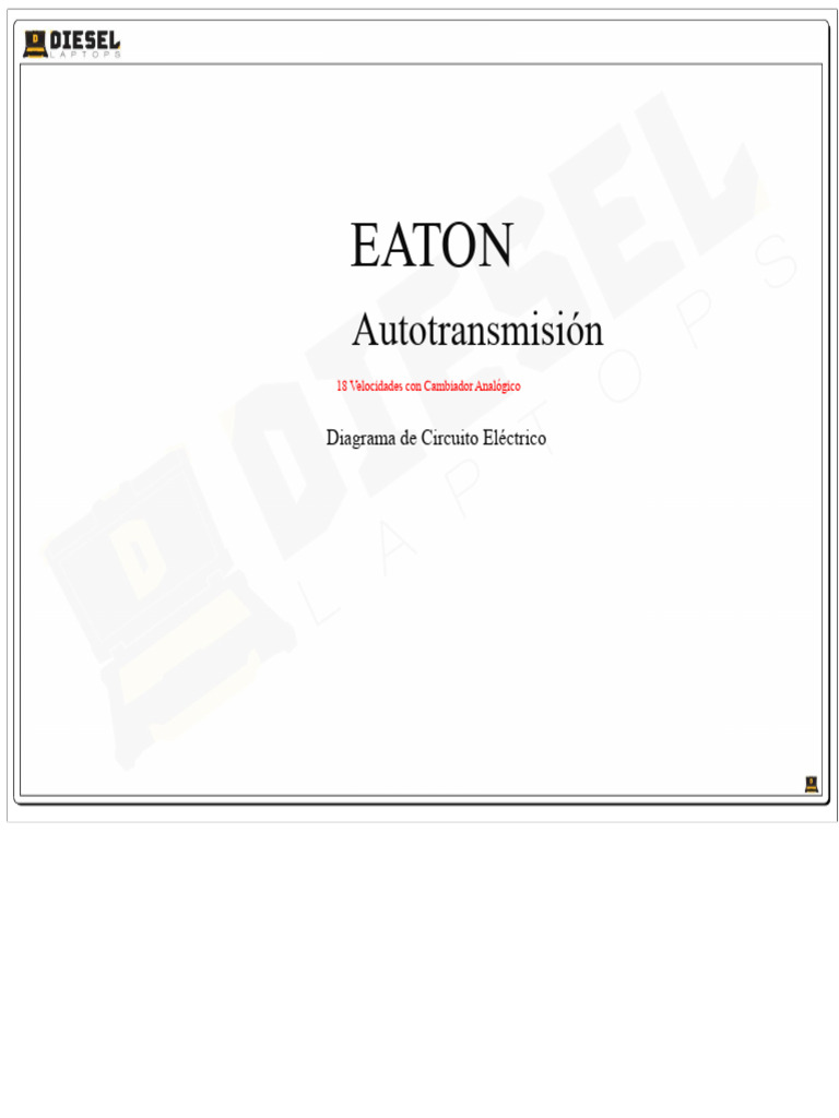 Eaton - Gen 3 (Auto y UltraShift) - 18 Velocidades Con Cambiador ...