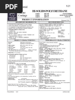 Hi-Solids Polyurethane 250 Data Sheet | PDF | Materials | Building ...