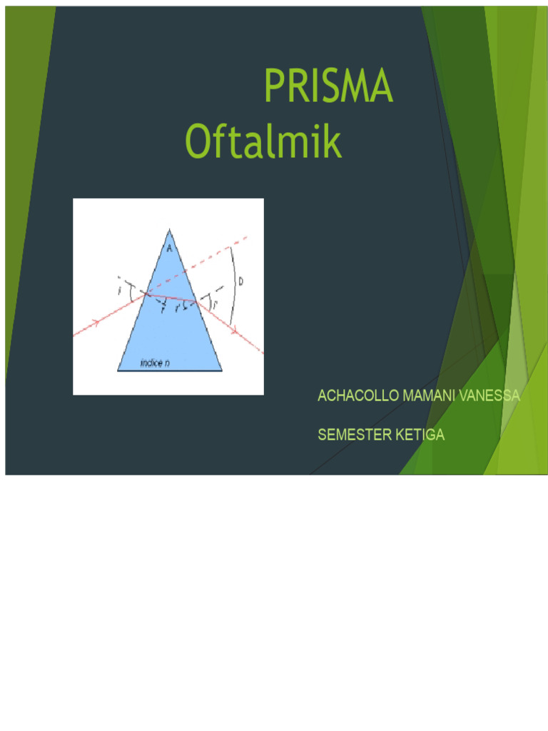 PRISMA OKULER | PDF