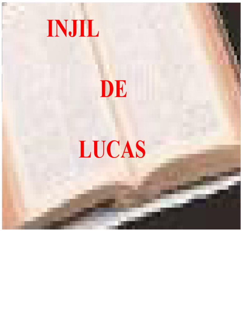 Injil Lukas Rangkuman | PDF