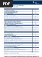 PIP Activities, Descriptors, and Points | PDF | Wellness | Medical