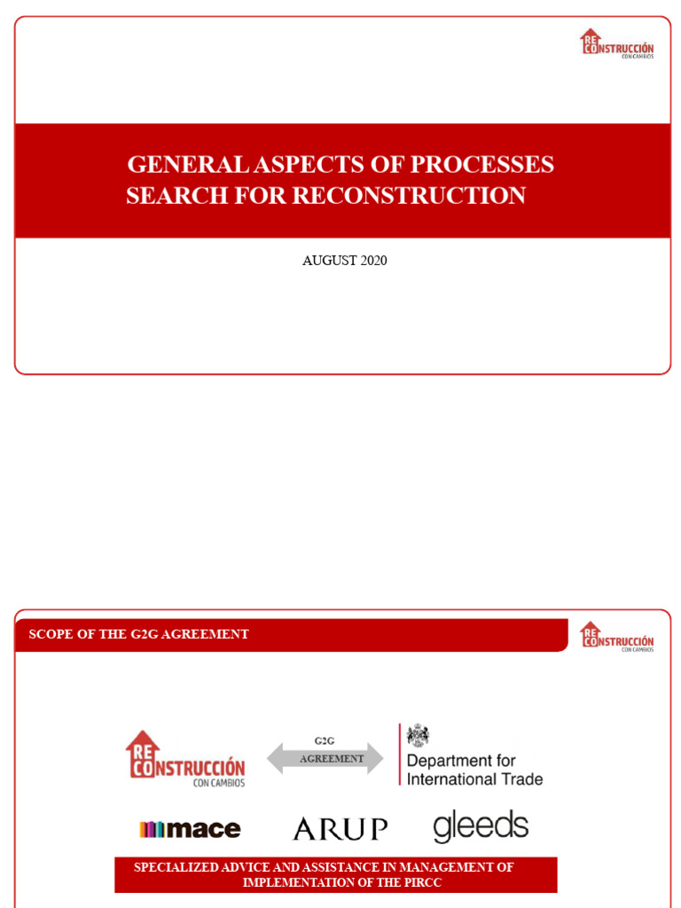 Presentation of Particularities of G2G Procurement Processes ARCC | PDF | Business