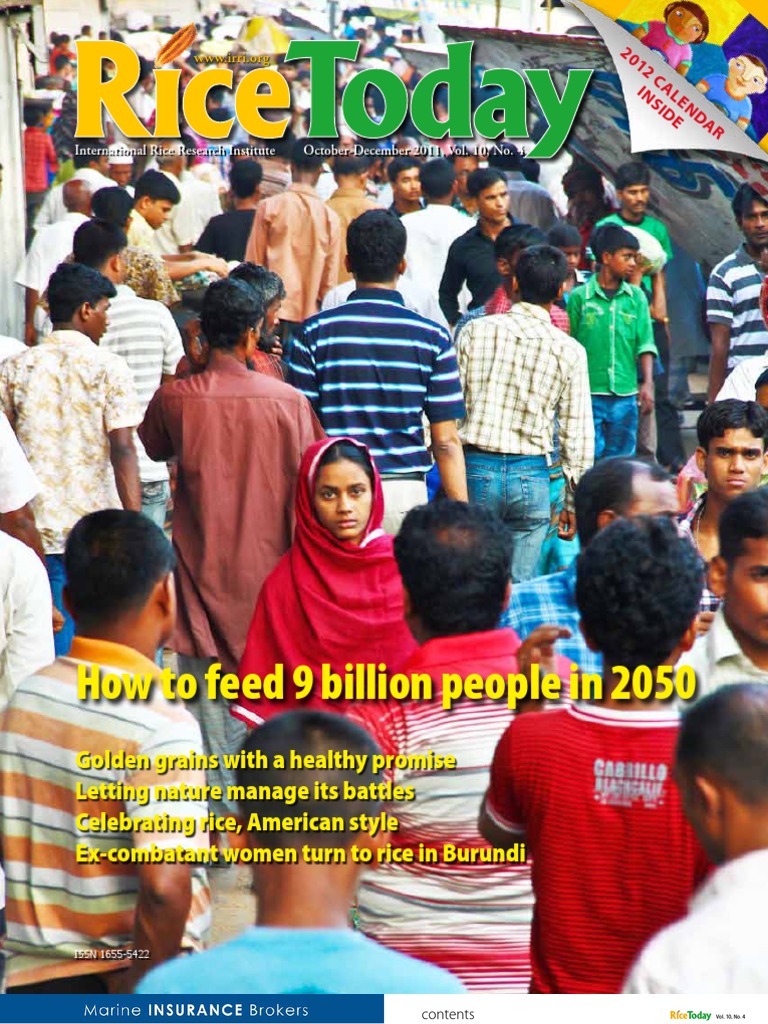 Rice Today Vol. 10, No. 4 | International Rice Research Institute | Rice