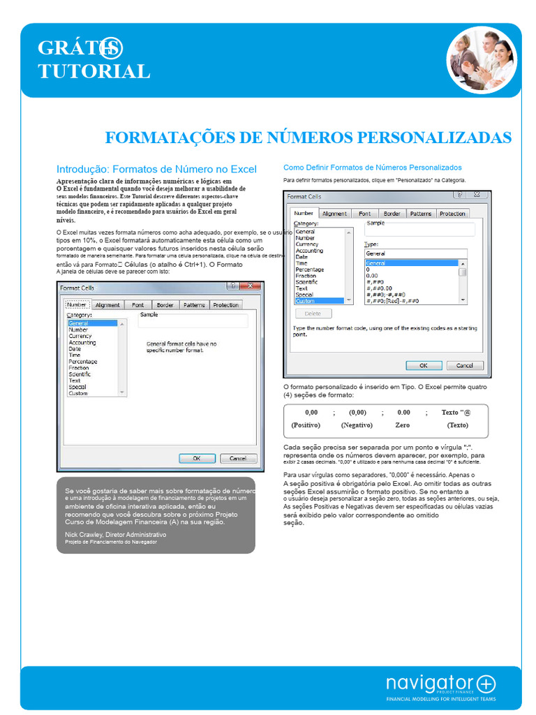 Formatos Personalizados no Excel | PDF | Decimal | Microsoft Excel
