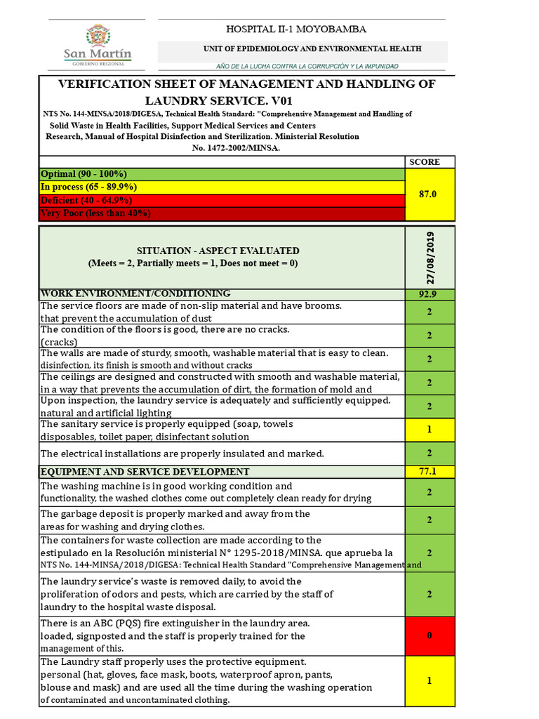 Laundry Service Management Verification Report | PDF | Laundry | Clothing