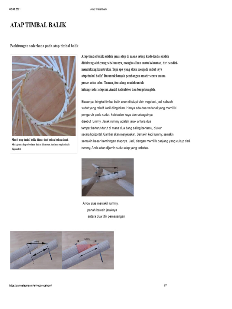 Atap Timbal Balik | PDF