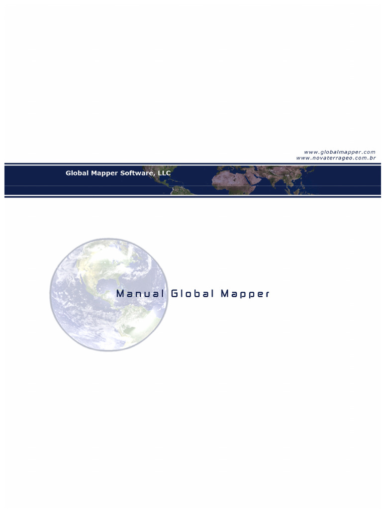 Global Mapper Manual | PDF | Computing