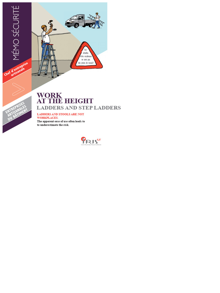 Memo Working at Height | PDF | Ladder