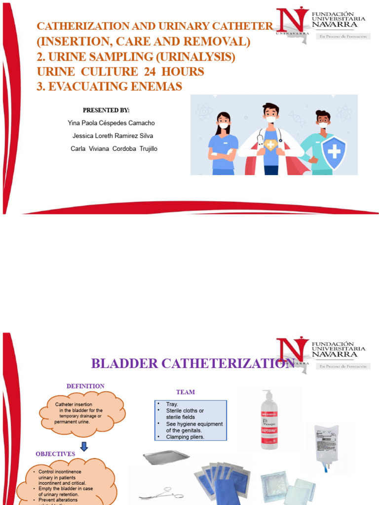 4 - Catheterization, Urine Sample Collection and Enema | PDF | Catheter ...