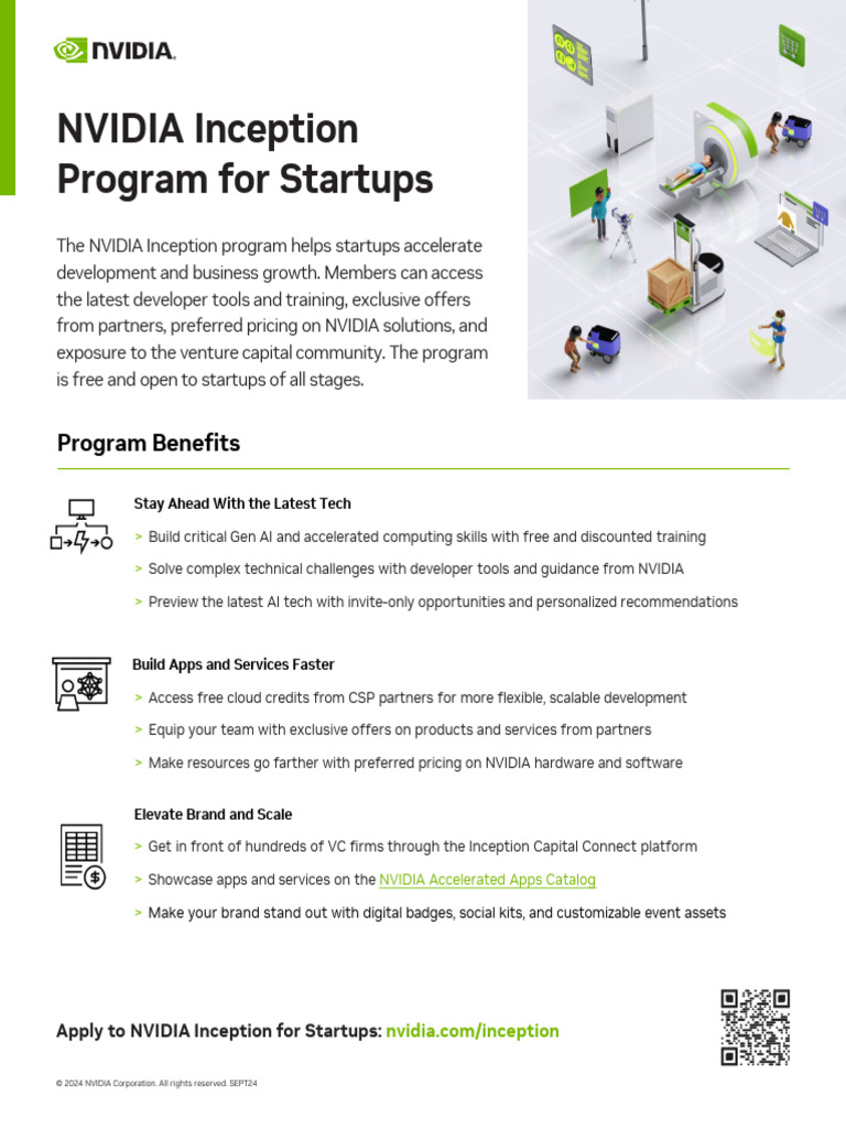 NVIDIA Inception Program Benefits 2025 | PDF