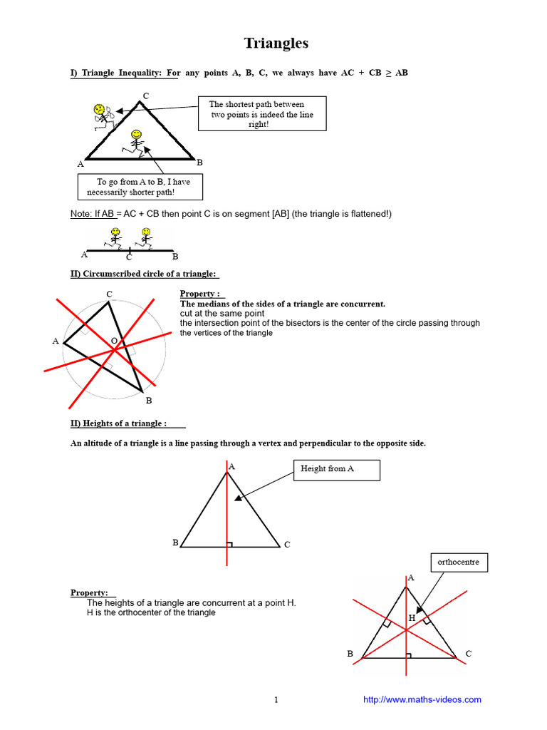 triangles (5th grade) | PDF | Triangle | Euclidean Plane Geometry