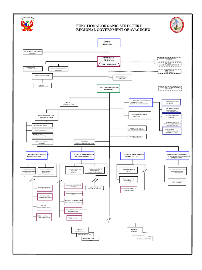Ayacucho Regional Government Structure | PDF | Economies