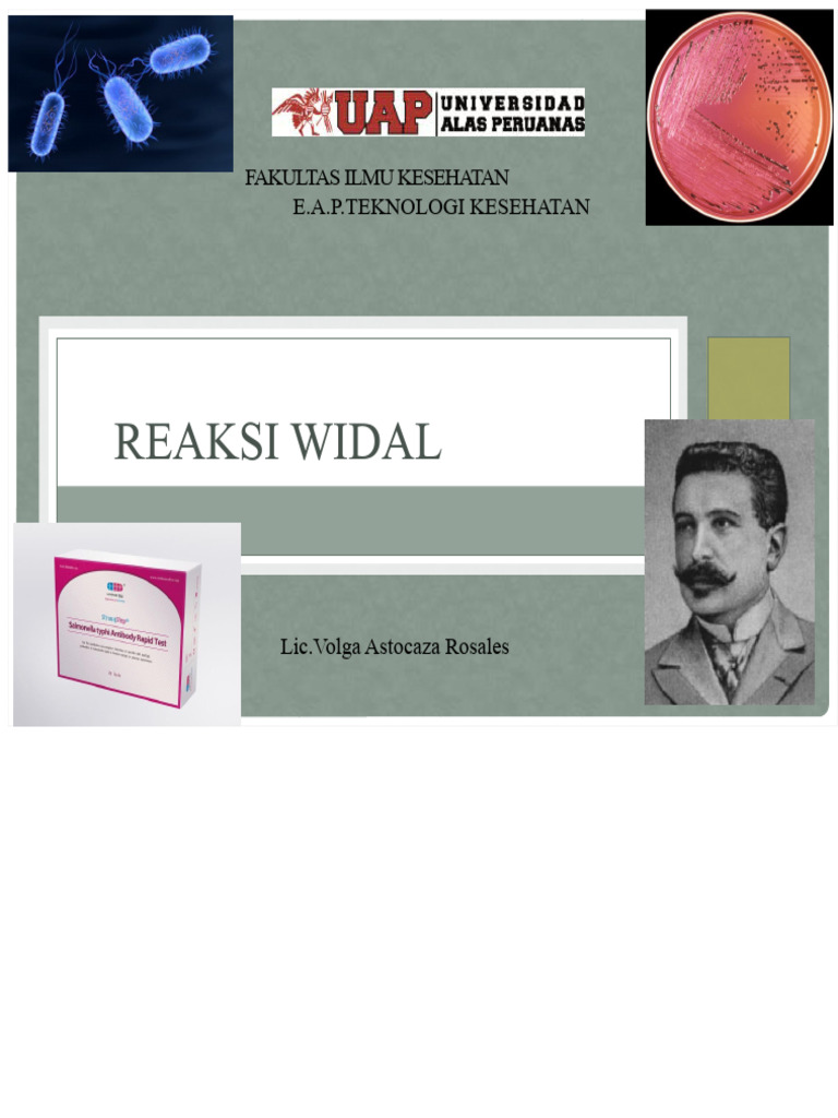 7.- Reaksi Widal | PDF