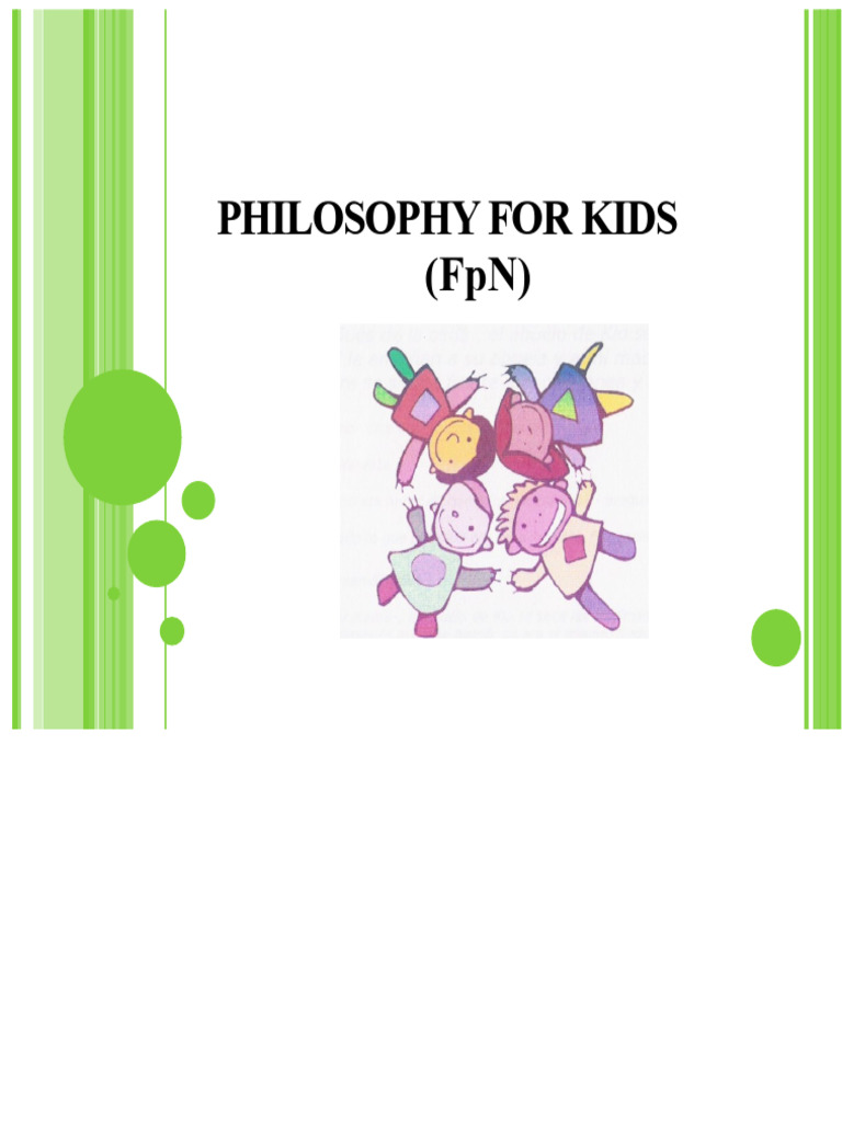 PHILOSOPHY FOR KIDS | PDF