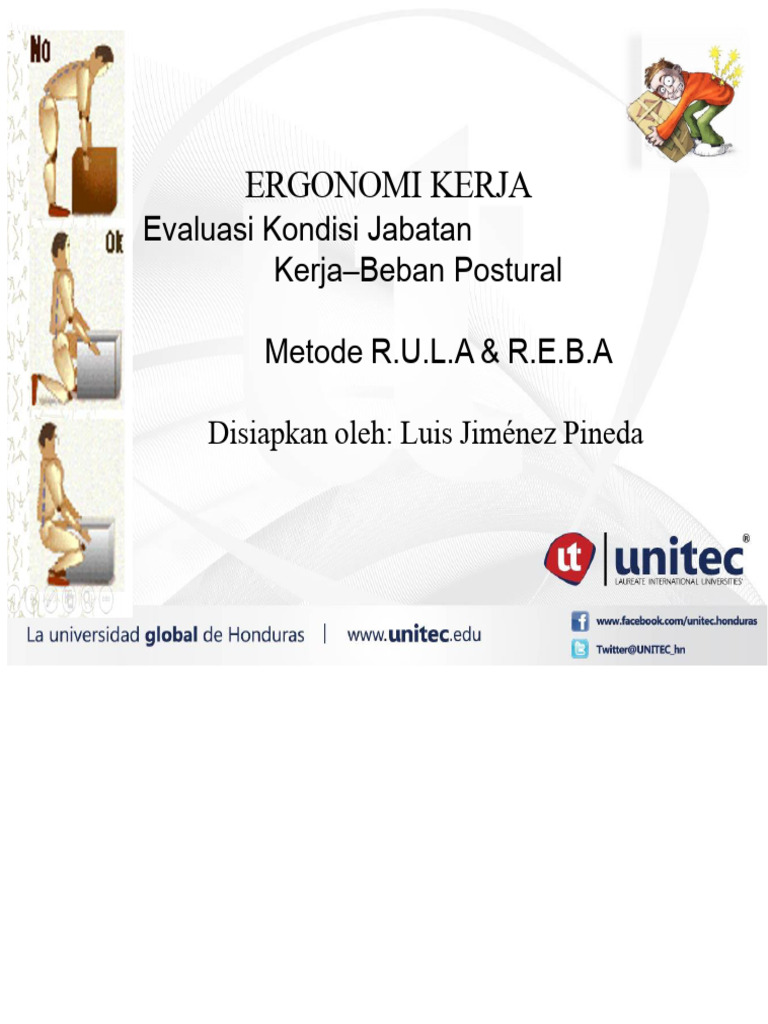 Metode REBA & RULA | PDF