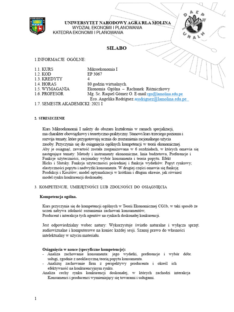 Micro i Silabo Gomez 2021 i | PDF
