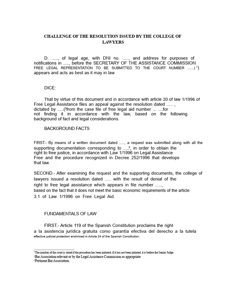 Challenge Model Free Legal Aid Web | PDF | Legal Aid | Government